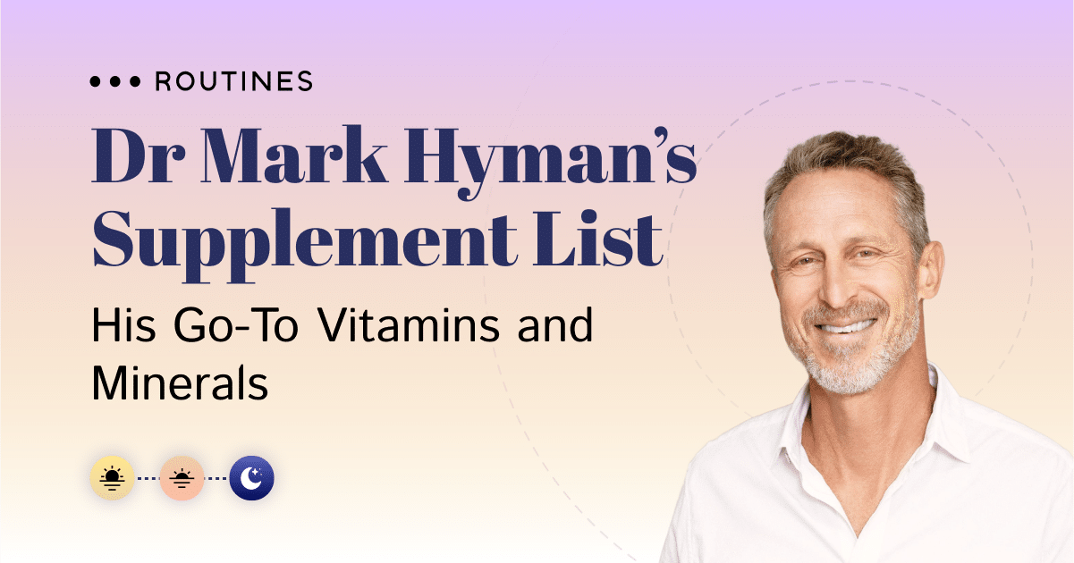 Dr Mark Hyman’s Supplement List