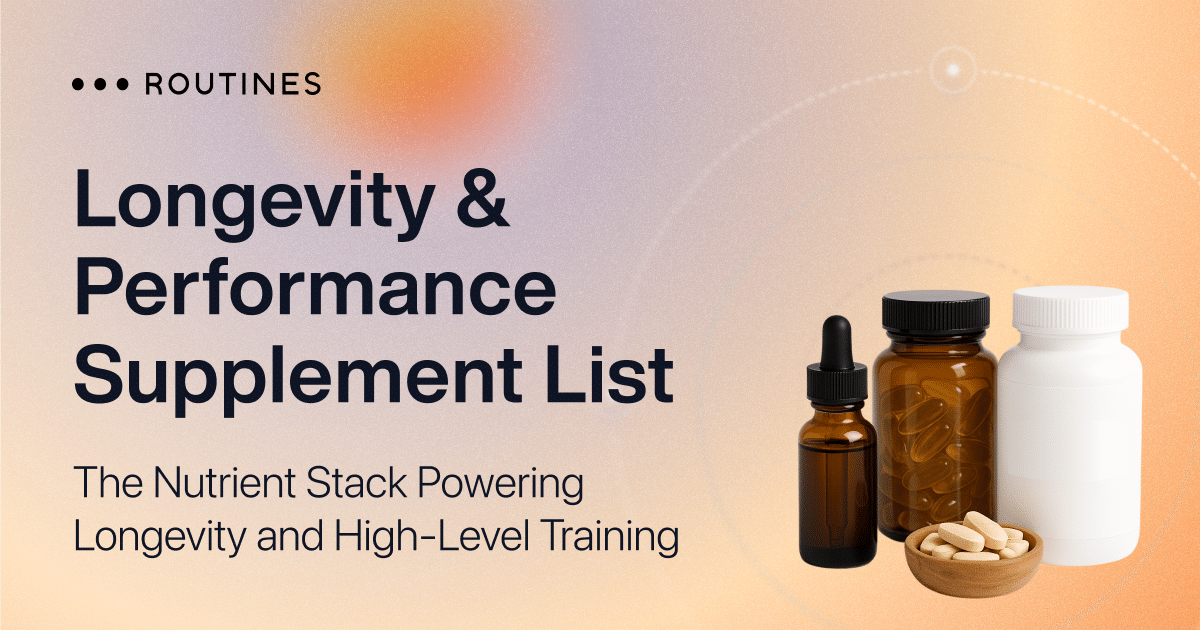 Gary Brecka Supplement List for 2026