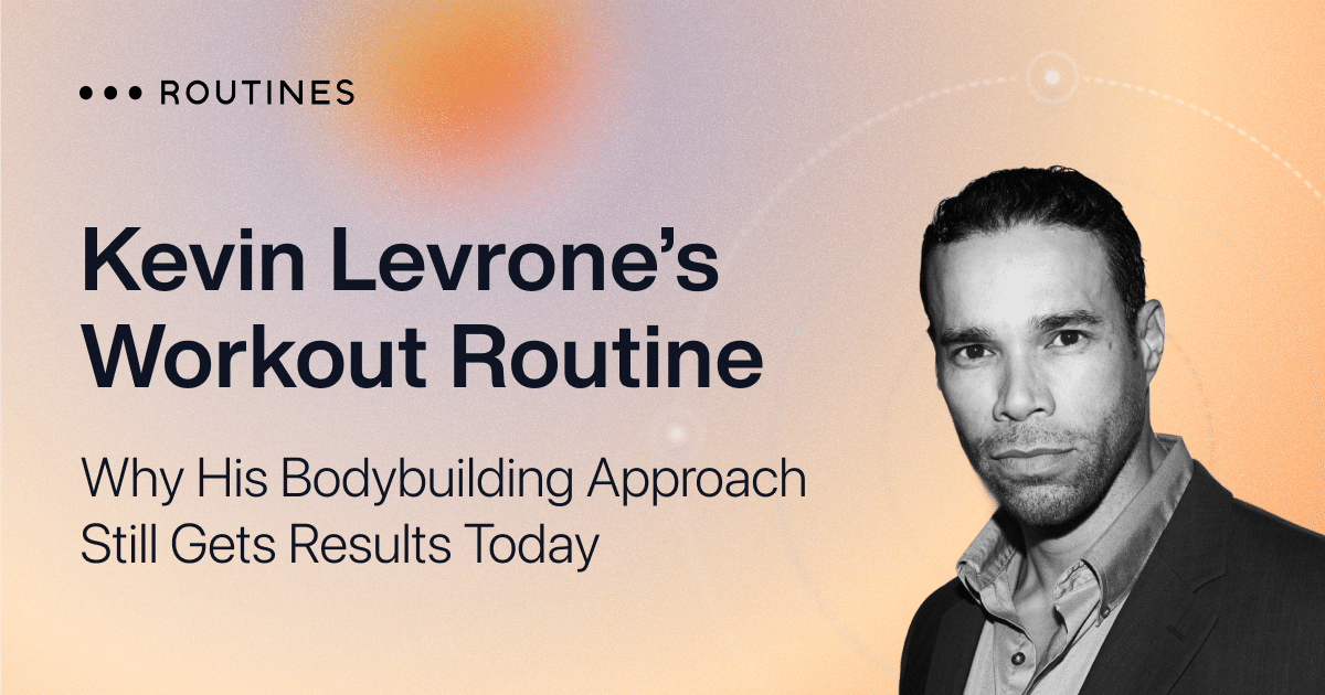 Kevin Levrone Workout Routine for 2025